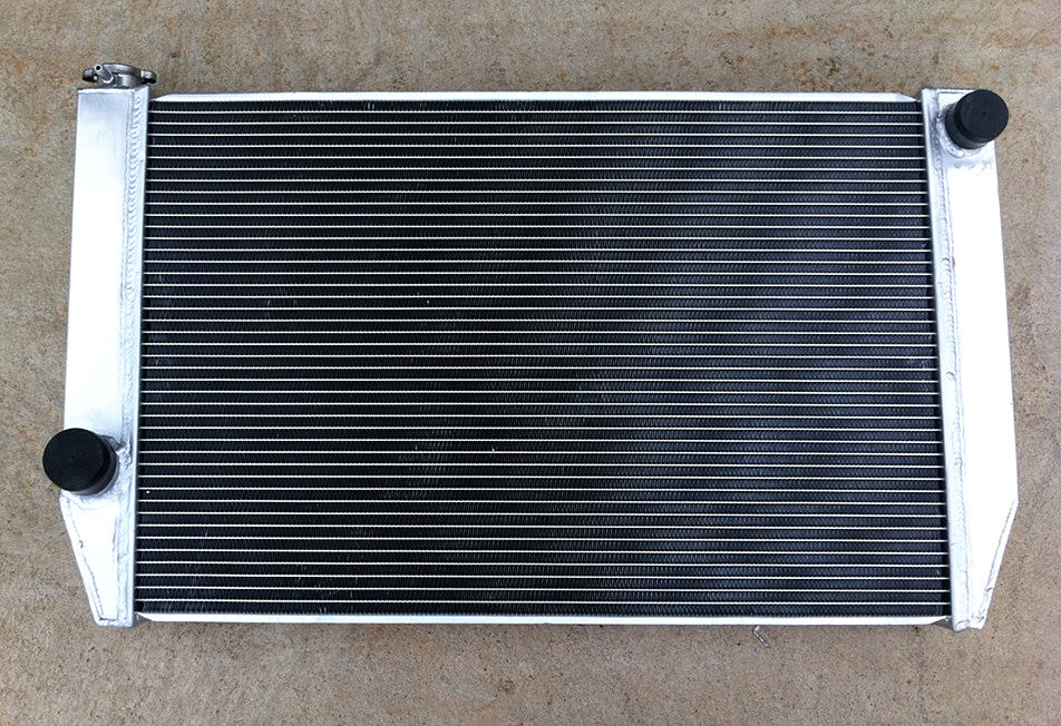 Aluminum Radiator & FAN for FORD Falcon XC XD XE XF V8 or 6 cylinder M ...