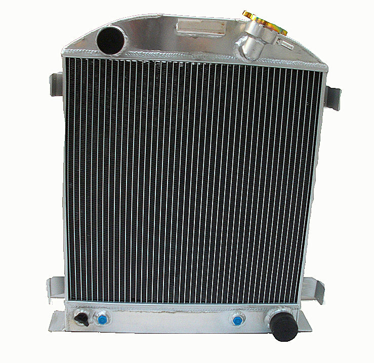 3 ROW All Aluminum Radiator for 1932 FORD CHOPPED CHEVY ENGINE New 1932 ...